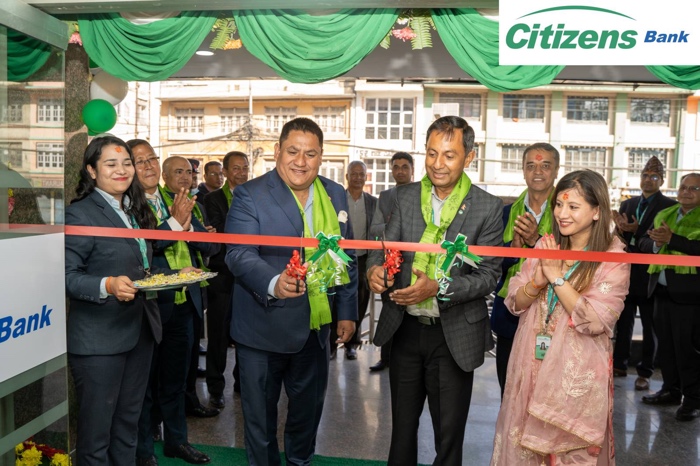 Citizens Bank expands with new branch at Teku of Kathmandu; providing services via 189 branches ...